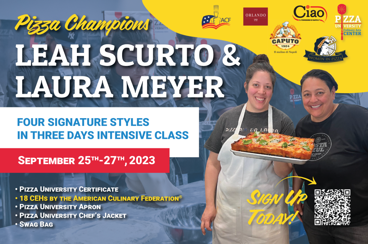 3-Day Intensive "Four Signature Styles in Three Days" with Pizza ...